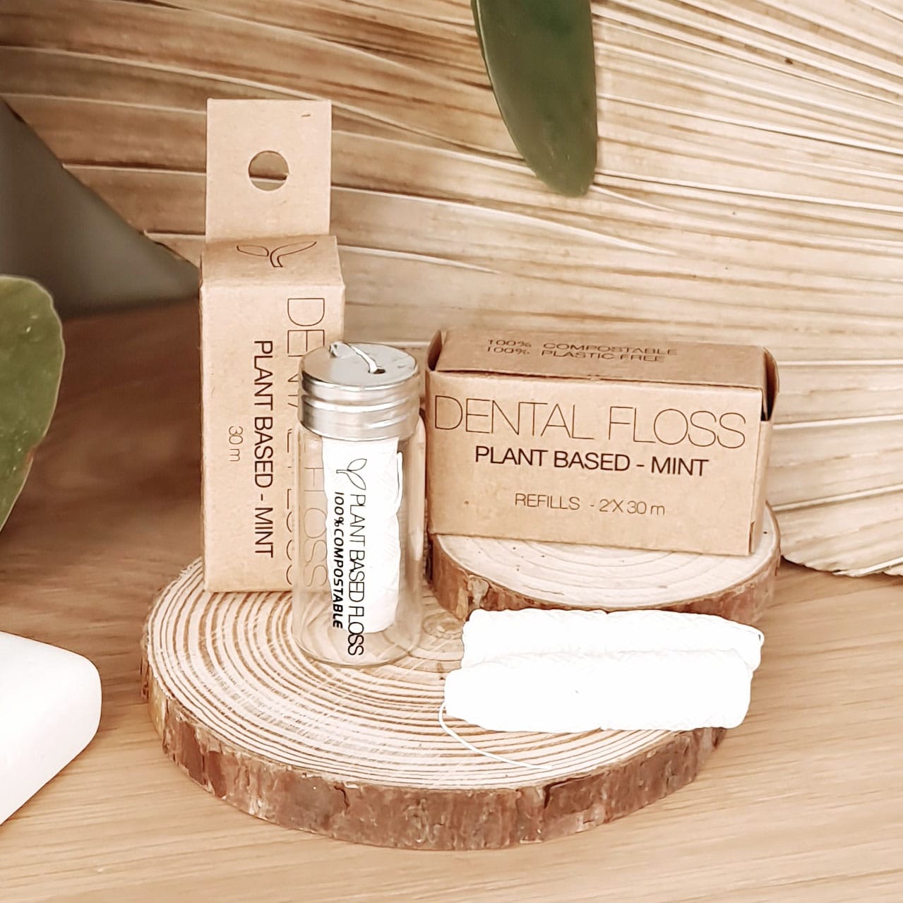 Plant Based Floss - Refill pack of 4 • Microgarden